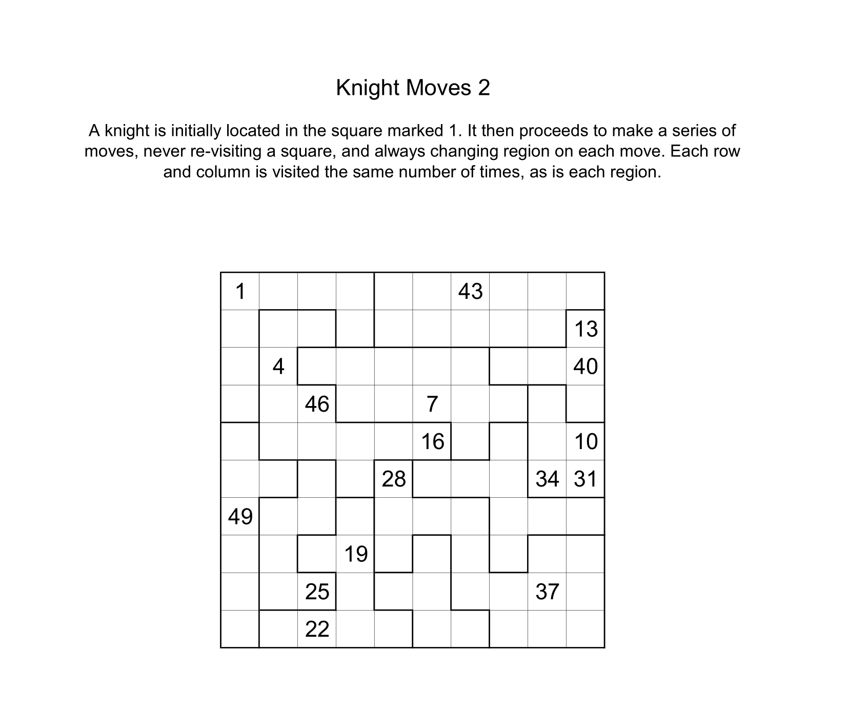 Knight Moves #2 :: Jane Street